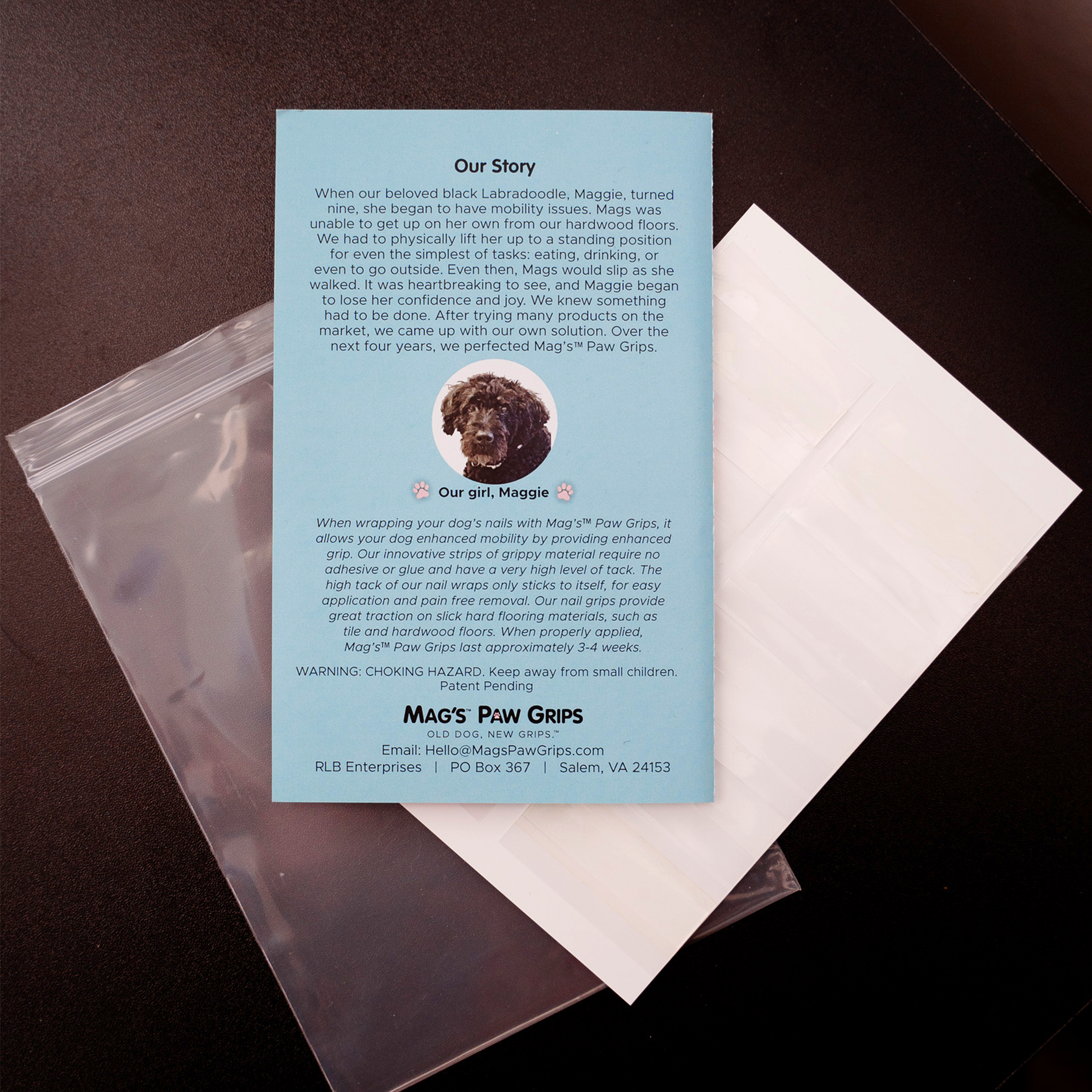 How To Apply Mag's Paw Grips